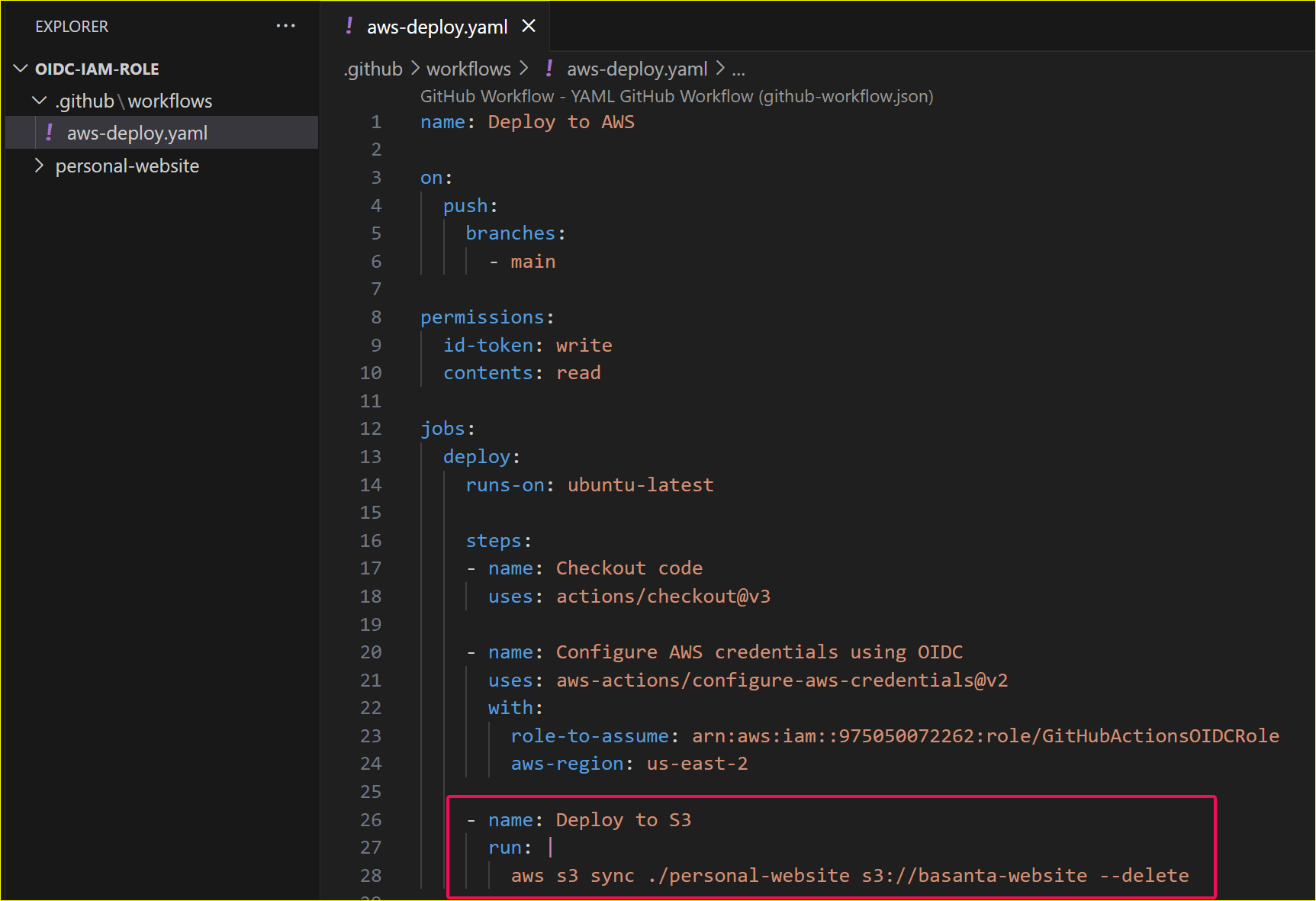No More Secrets! Configure OIDC for Secure GitHub Actions to AWS Access